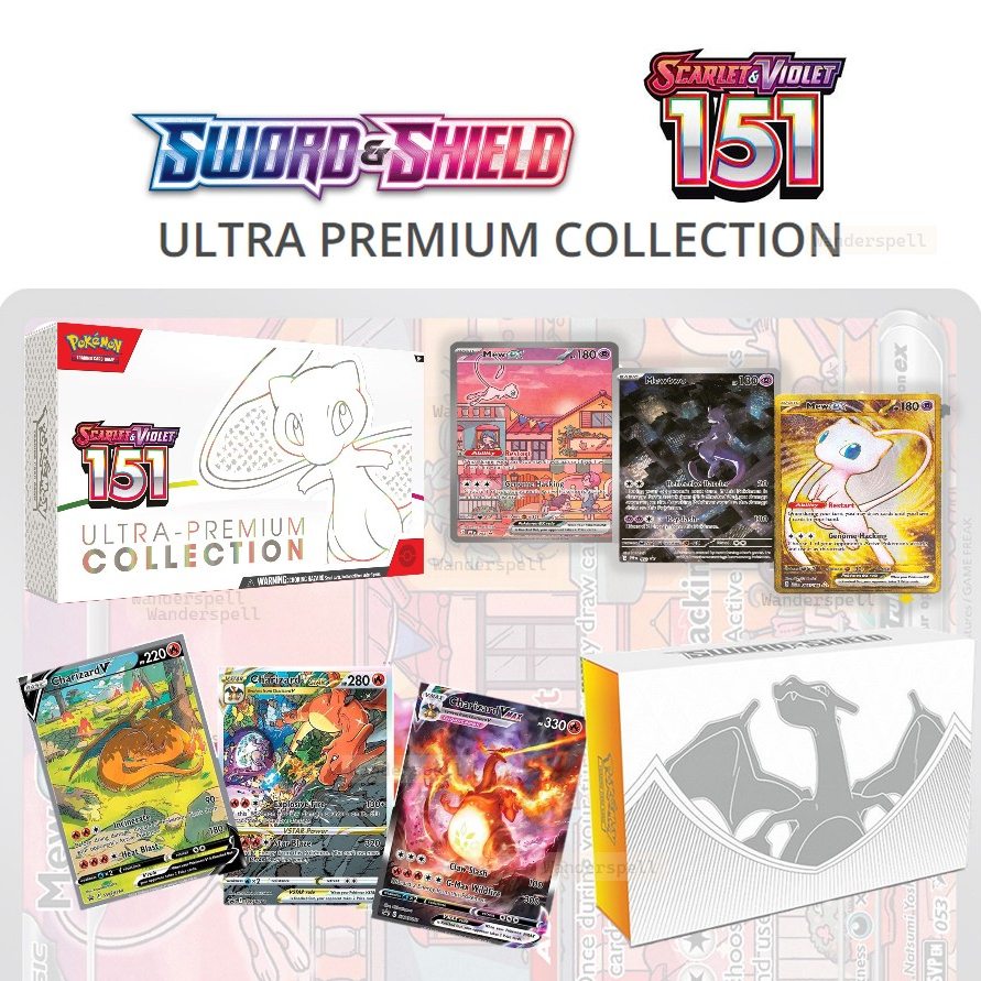 [READY]151 Ultra Premium Collection Box UPC Charizard Ultra Premium ...