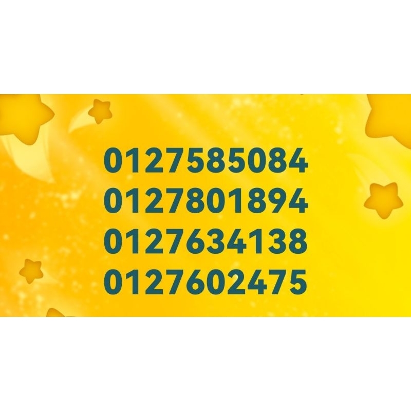 012 Nice Numbers 🎉🎉😬 | Shopee Malaysia