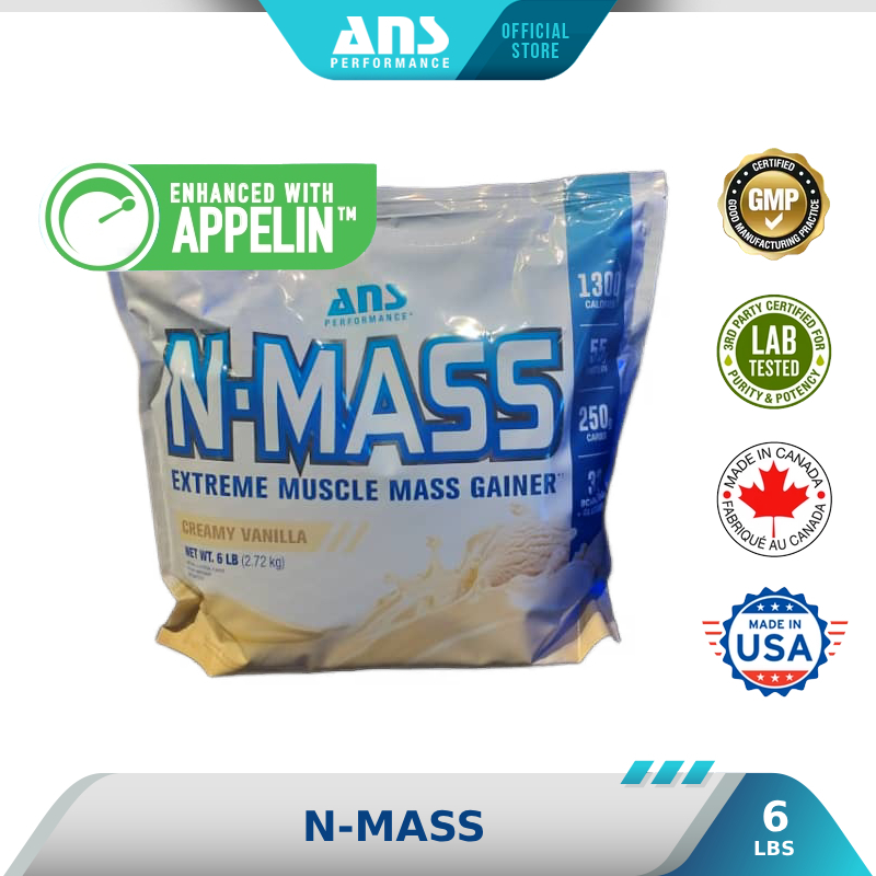 ANS Performance N-Mass Muscle Mass Gainer (6lbs) | Shopee Malaysia