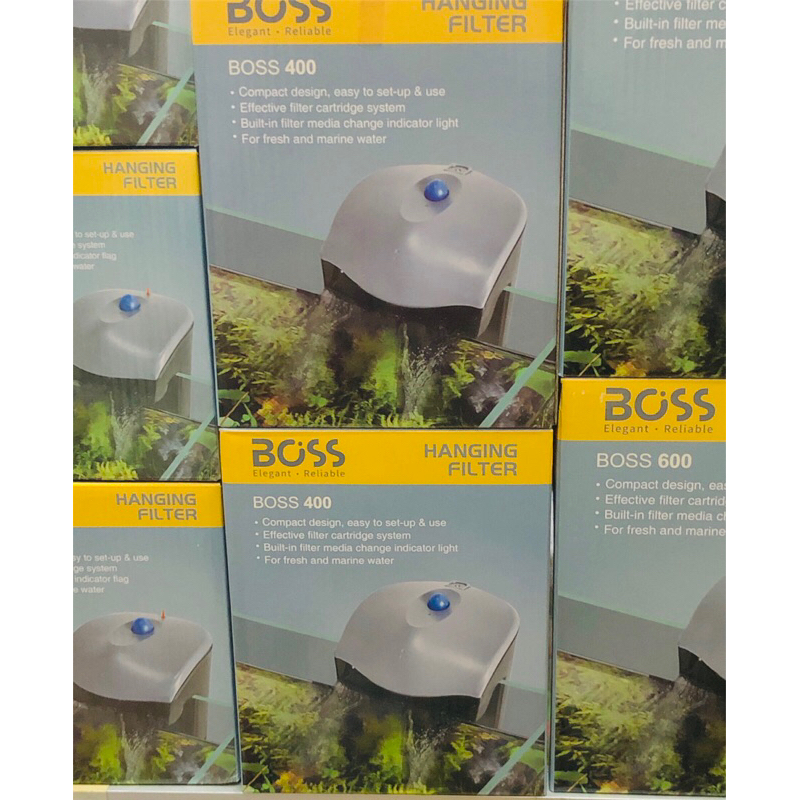 Boss Aquarium Hang On Filter (200, 300, 400, 600) | Shopee Malaysia