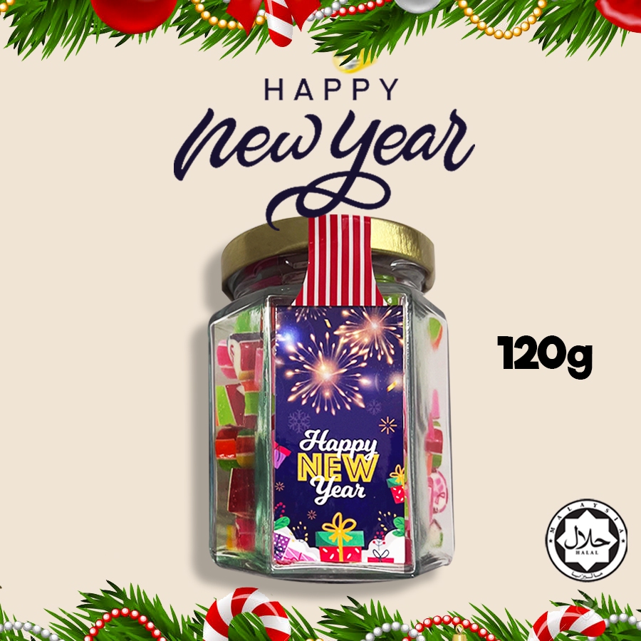 STICKY CANDY Gula-Gula HALAL Thank You / Happy Birthday / I Love You ...
