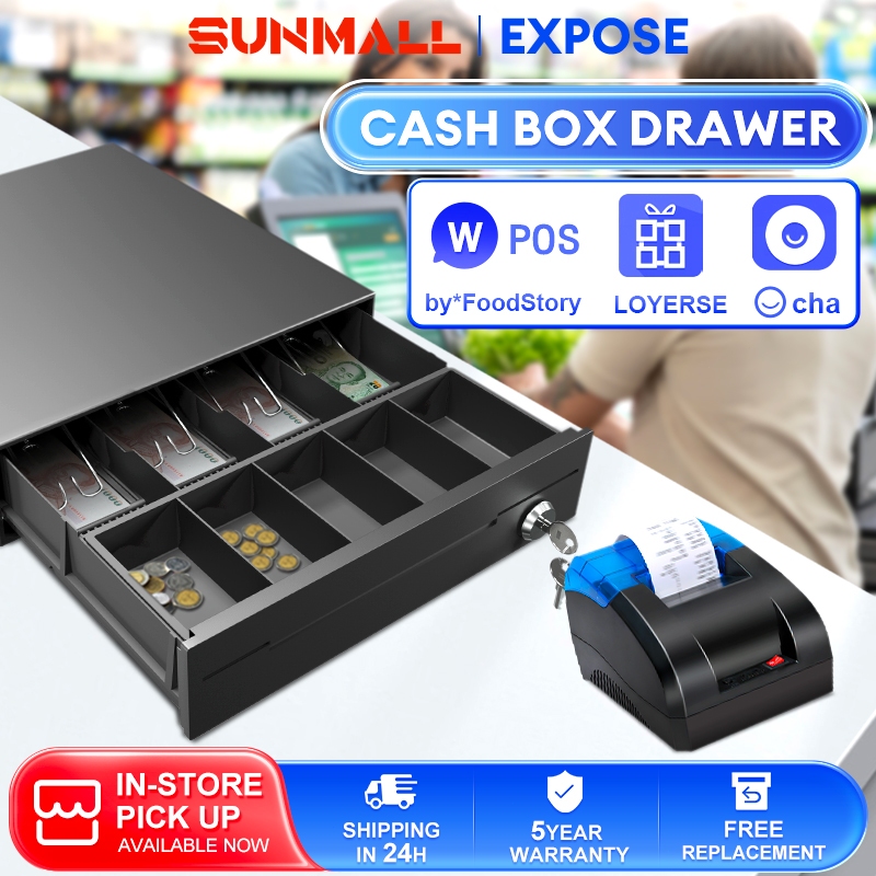 Cash Drawer Cash Box Compartment Money Box Cashier Machine POS System ...