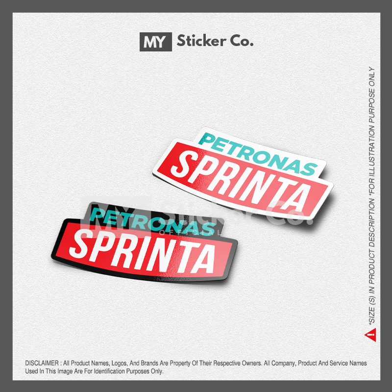 Sticker - Petronas Sprinta (Nov 2023) | Shopee Malaysia