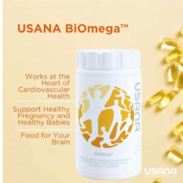 USANA Biomega III Plus Exp 11/2024 (100% ORIGINAL) (EPA+DHA) | Shopee ...