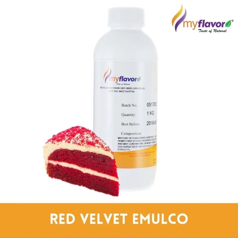 MYFLAVOR Red Velvet Emulco 1kg | Shopee Malaysia