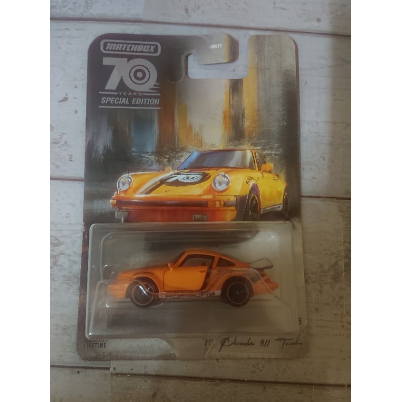 Matchbox Porsche 911 Turbo 70 Years Special Edition | Shopee Malaysia