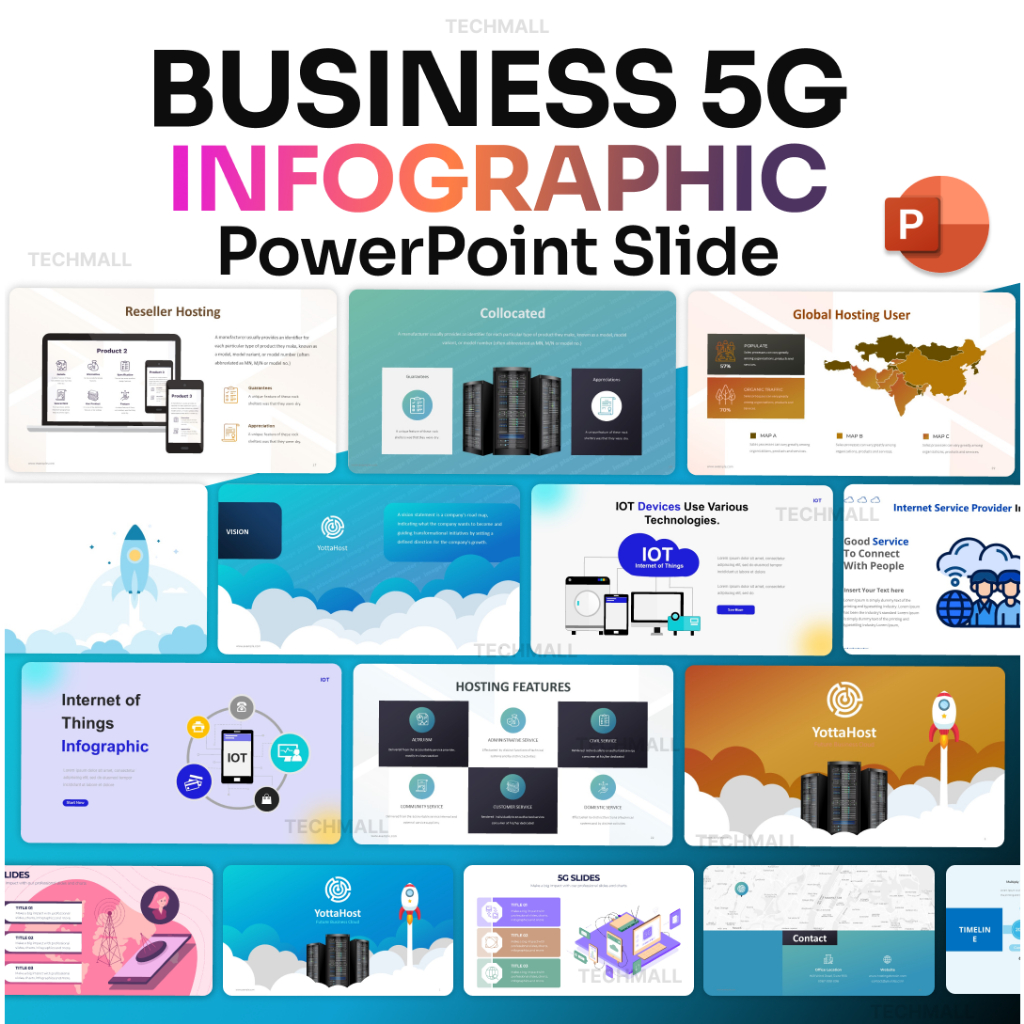Business 5G Infographics PowerPoint Presentation Template | Shopee Malaysia