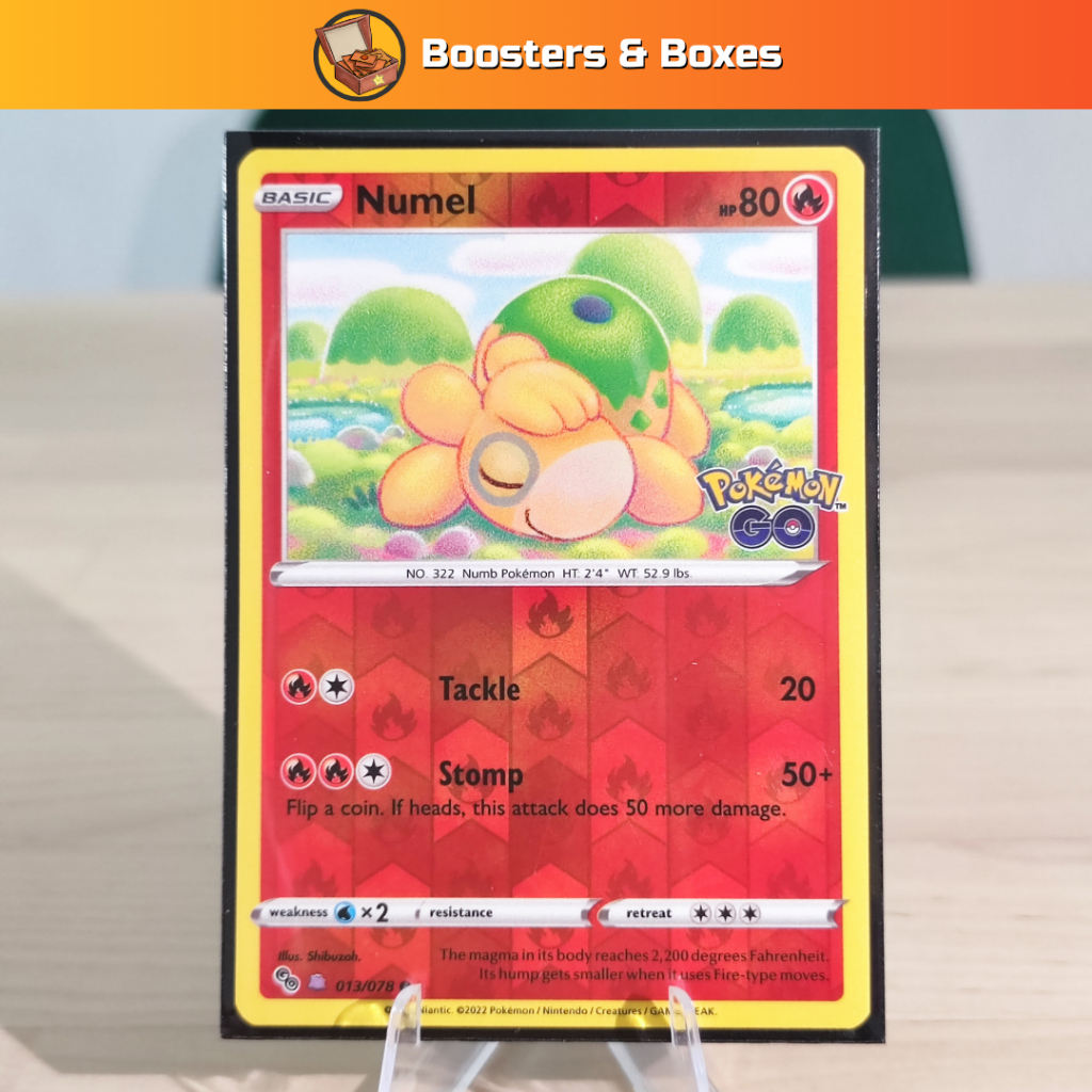 Ditto (Numel) - Peelable (013/078) [Pokemon Go] | Shopee Malaysia