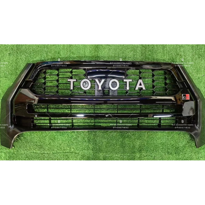 Toyota Hilux Rogue 2.8 GR Front Grill rogue grill with camera hole ...