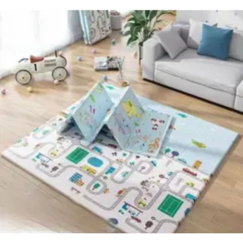 Baby Mat (180/200 & 180/100 &180/150cm) XPE Double Sided Playmat Baby ...