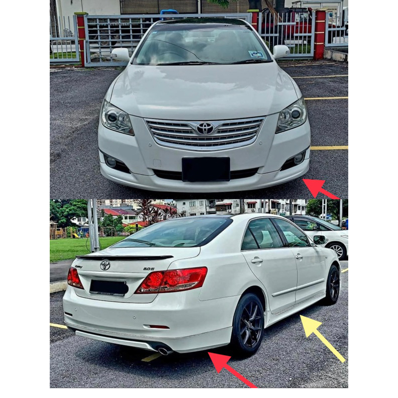 Toyota Camry XV40 ACV40 (2006 - 208) OEM PU Getah Rubber Bumper Lower ...