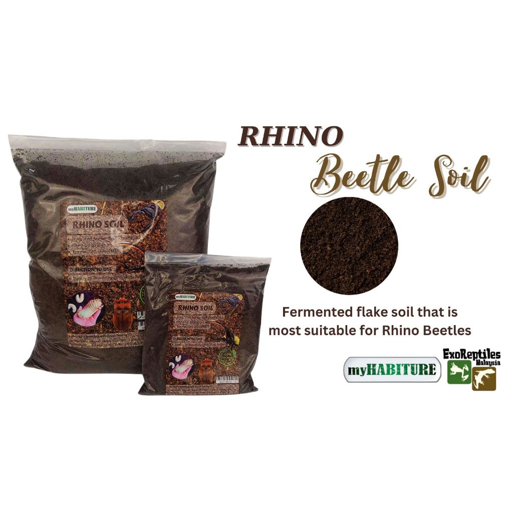 MH BEETLE SOIL FOR RHINO BEETLE 1L | 8L | Shopee Malaysia