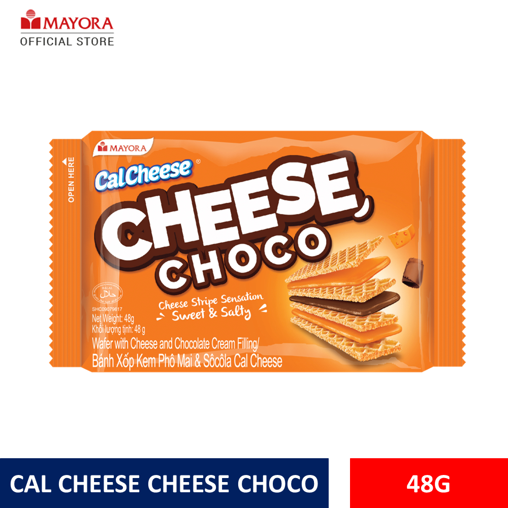 Cal Cheese Wafer 48g - Chocolate | Shopee Malaysia