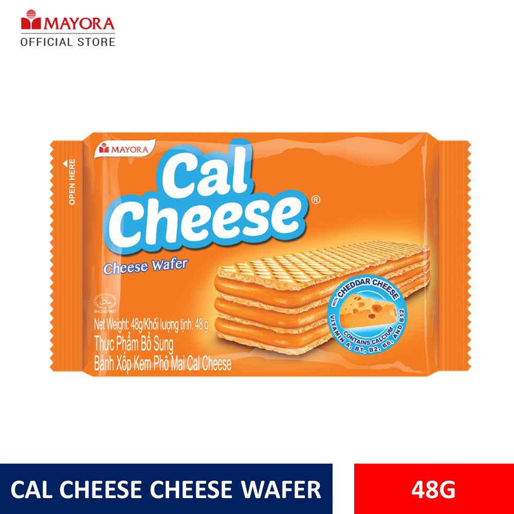 Cal Cheese Wafer 48g - Cheese | Shopee Malaysia