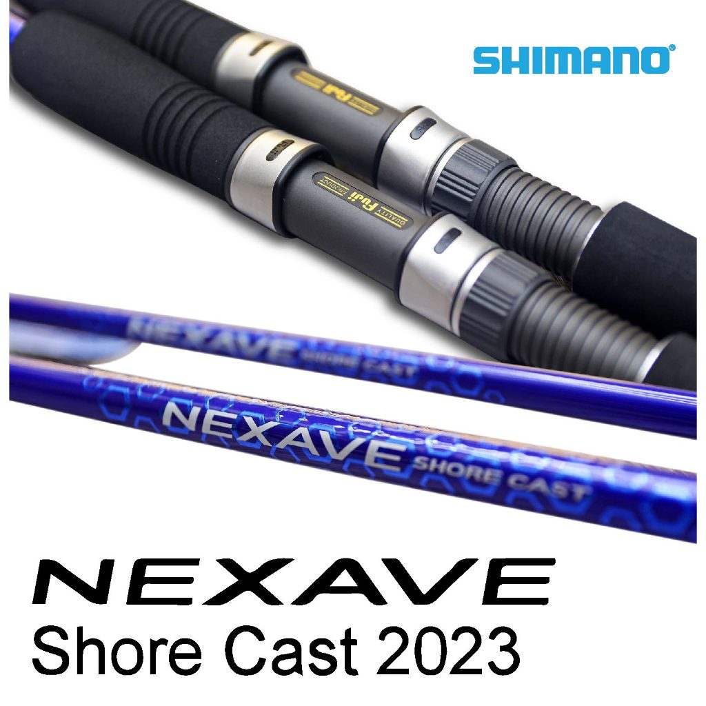2023 SHIMANO NEXAVE SHORE CAST SPINNING FISHING ROD S70M , S80MH ...