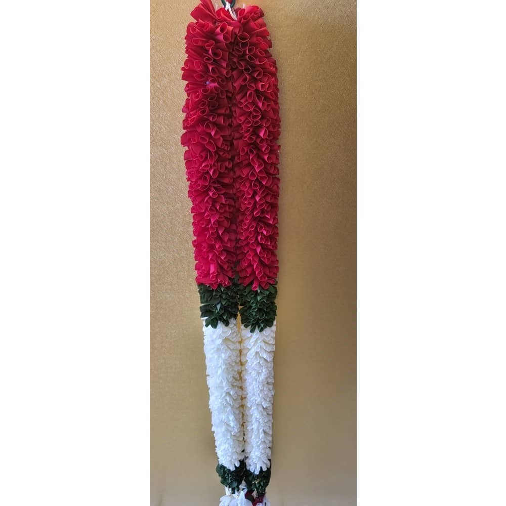 MATERIAL GARLAND ( 2PCS )/ THOON ANDAL MALAI /WEDDING DECO ITEMS ...