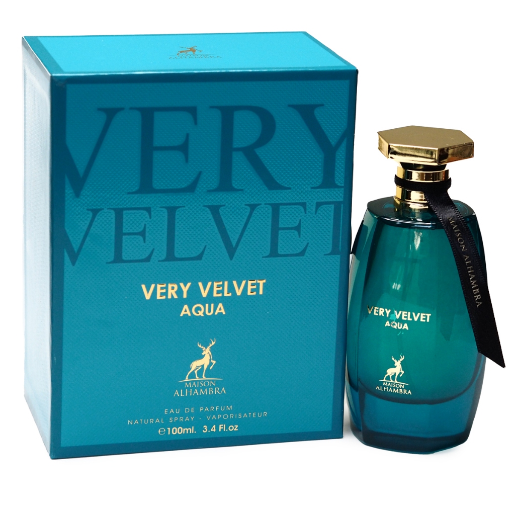 Very Velvet Aqua EDP Perfume 100ml for Unisex by Maison Alhambra ...