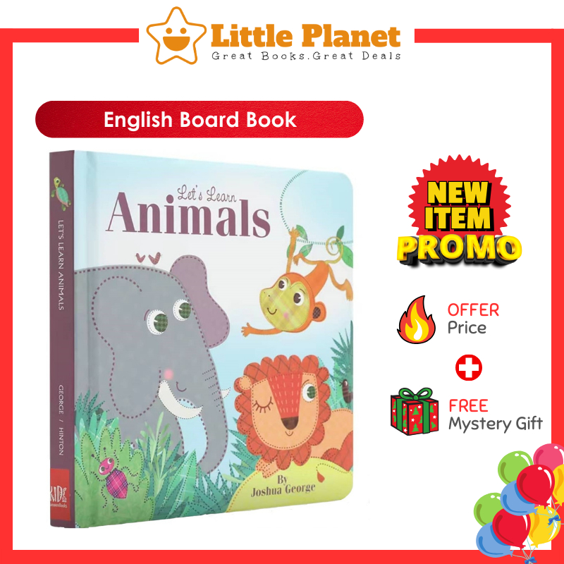 [Children Book] Let's Learn Animals | [儿童书] 来认识动物们吧 | Shopee Malaysia