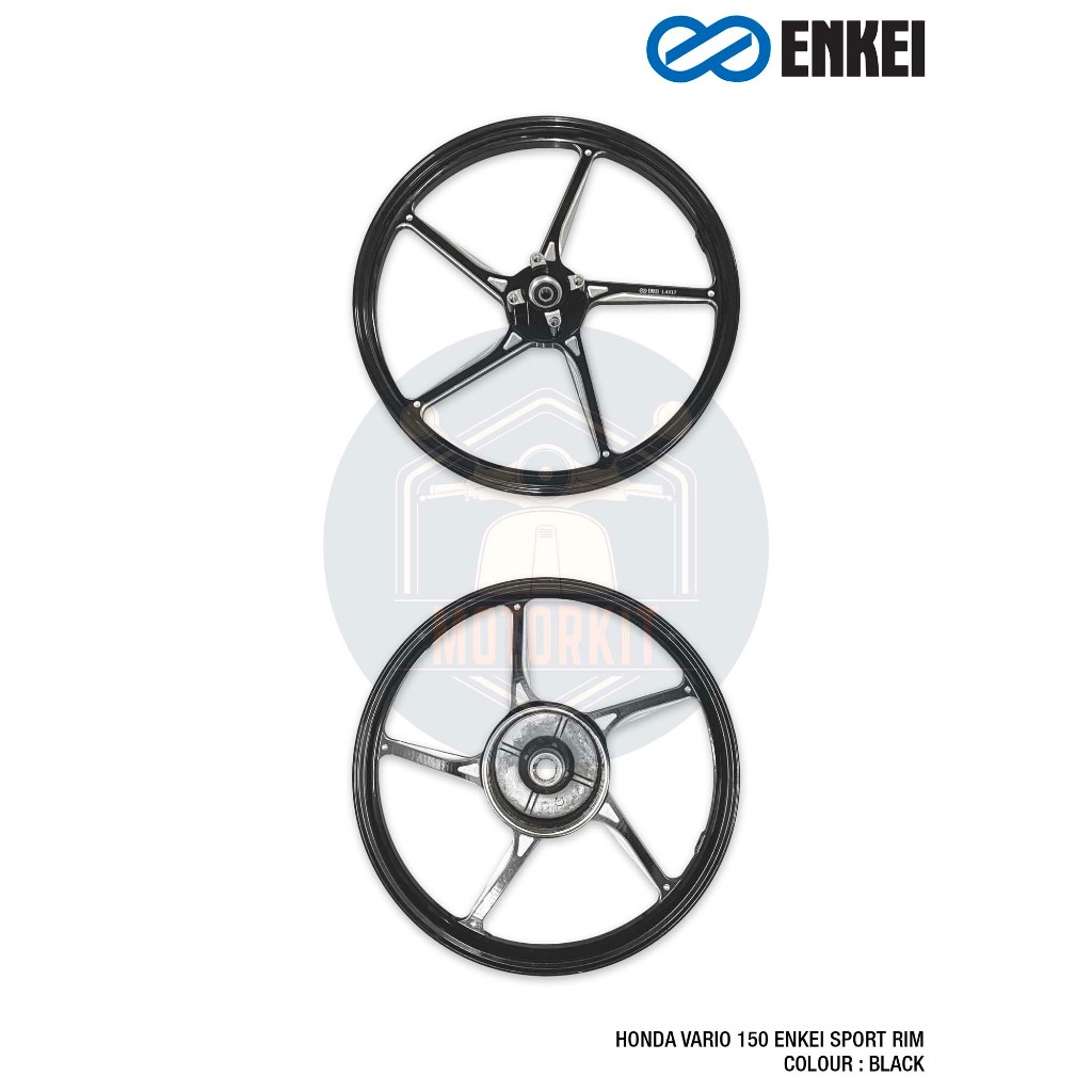 HONDA VARIO 150 ENKEI 511 SPORT RIM 5LEG 5KAKI SPORTRIM 5L WITH BEARING ...