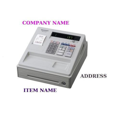 SHARP XE-A137 Cash Register (White) | Shopee Malaysia
