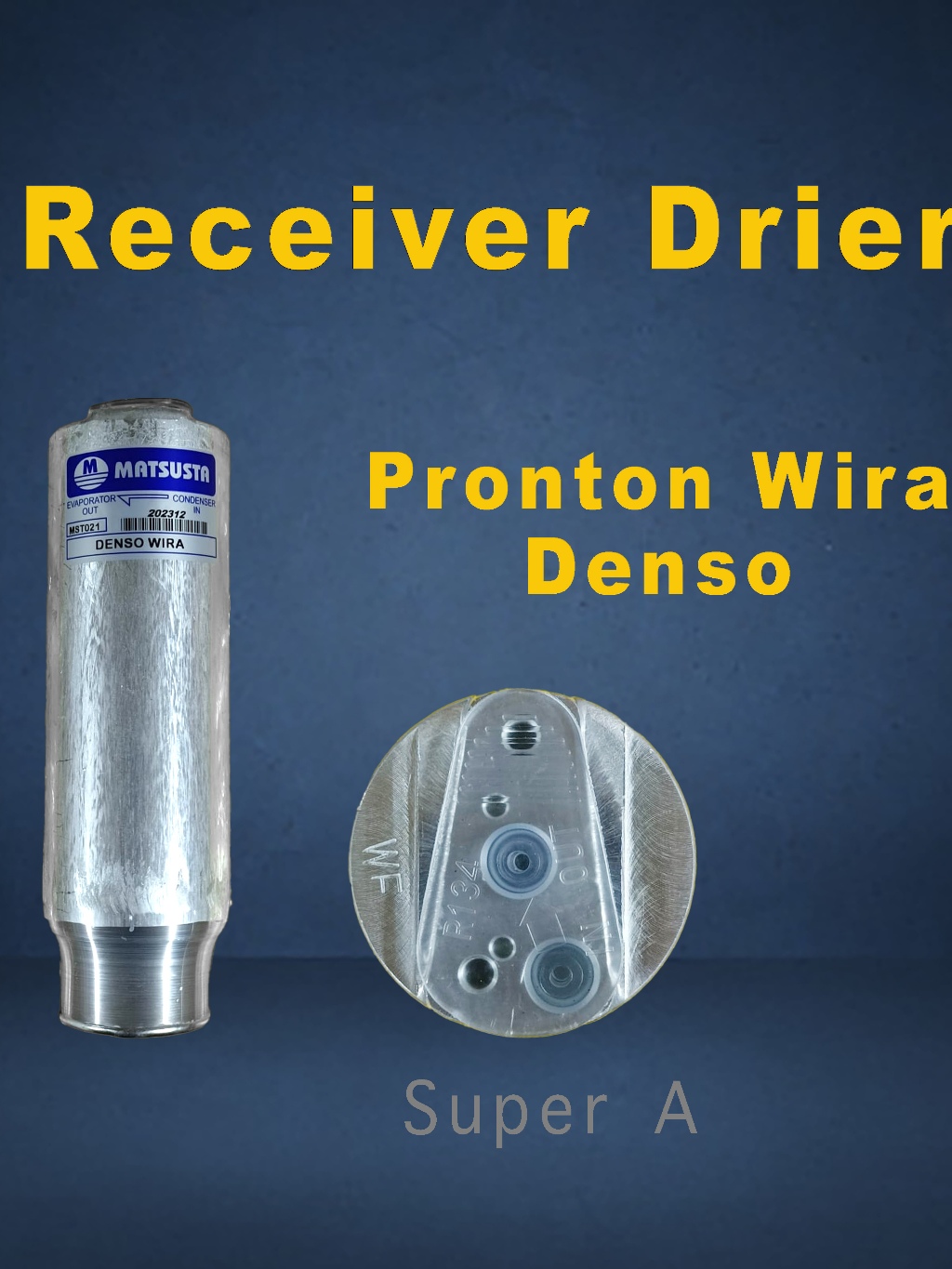 Penerima Kering PROTON WIRA DENSO RECEIVER DRIER/ FILTER DRIER (CAR ...