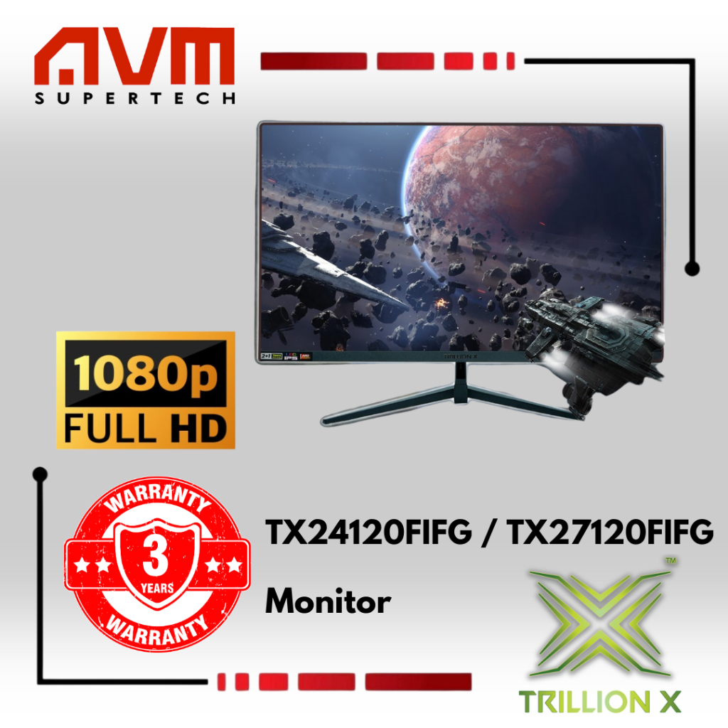 AVM TRILLION X TX24120FIFG / TX27120FIFG 1920x1080 FHD 120HZ IPS ...