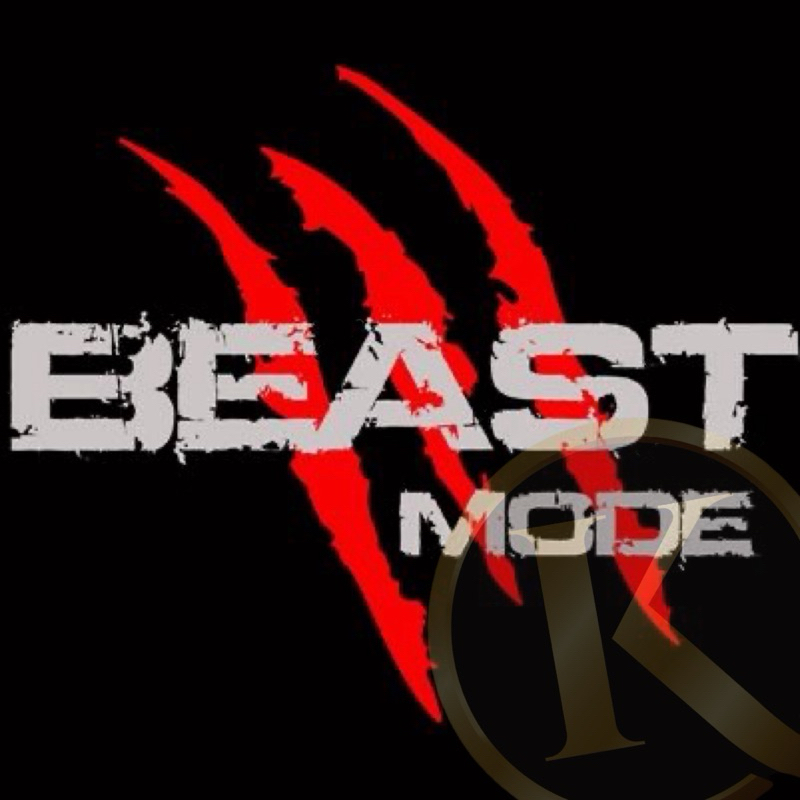 [Ready Stock]K646# BEAST MODE Monster Vinyl Decal Stickers | Shopee ...