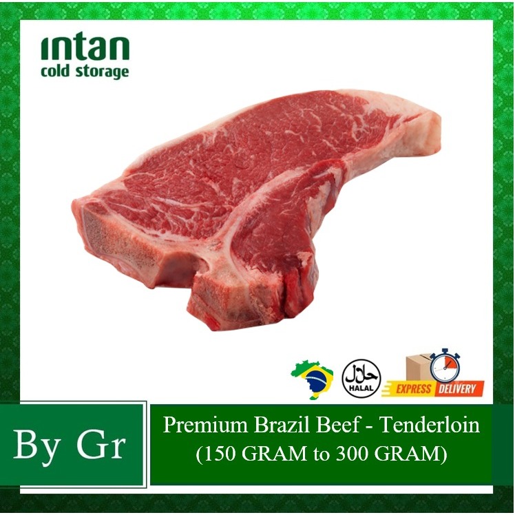 Premium Brazil Beef - Tenderloin Steak (150 GRAM to 300 GRAM) | Shopee ...