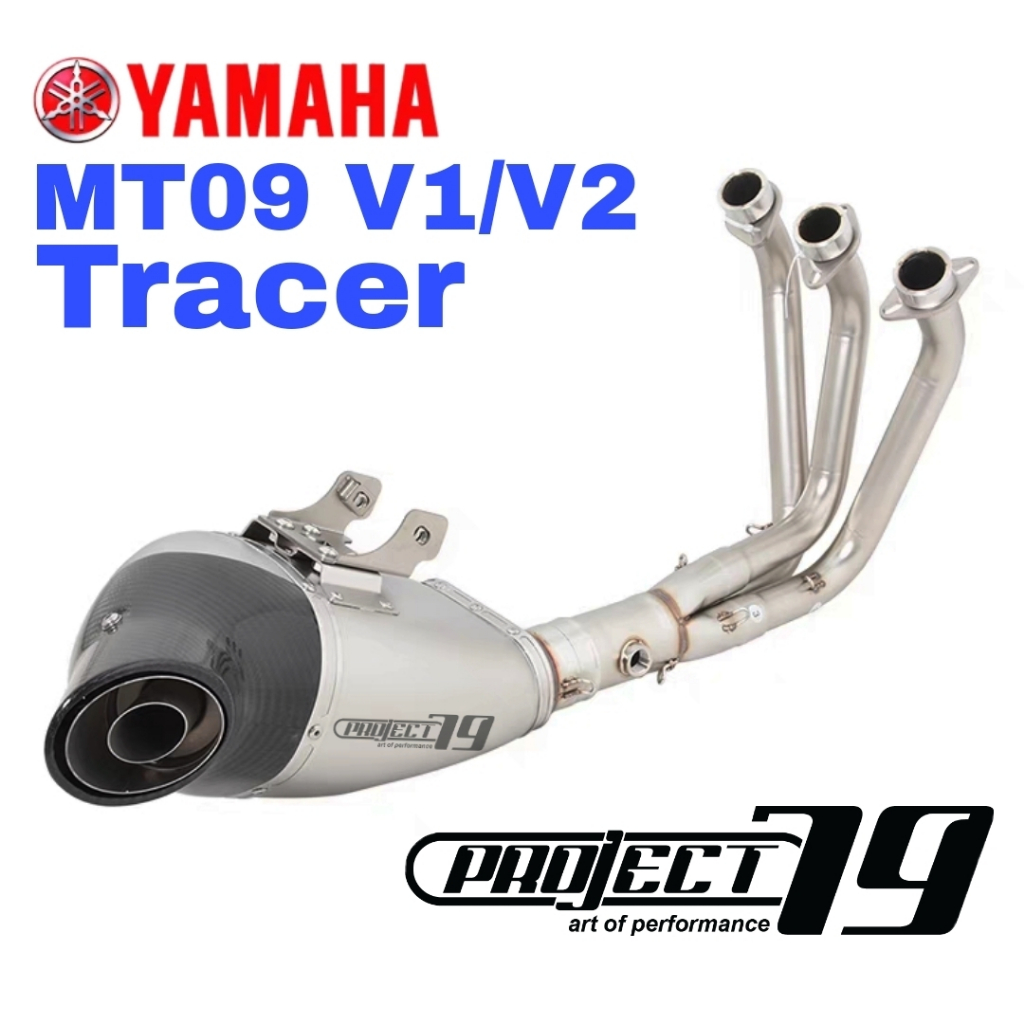 Project79 Exhaust Yamaha MT09 Full System Piping Stainless Steel Piping ...