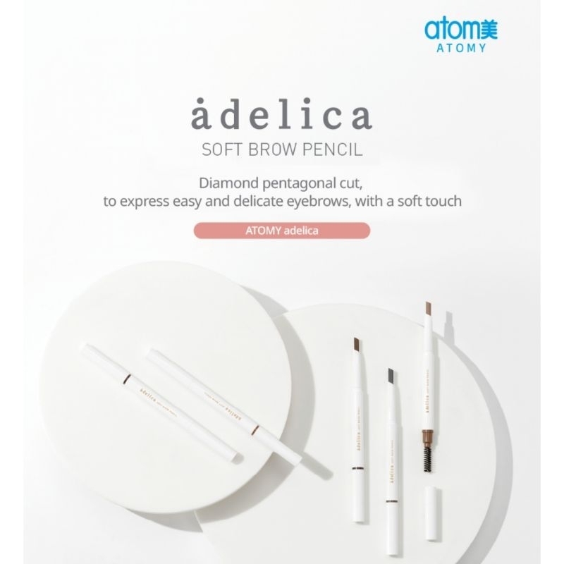 Atomy Adelica Soft Brow Pencil (Brown) | Shopee Malaysia