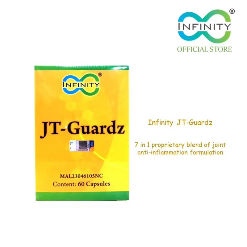 Infinity JT-Guardz (60 Vegetable Capsules)[Joint, Lutut, Chondroitin ...
