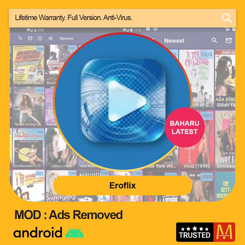 [ANDROID APP] Eroflix 💥 MOD APK - LIFETIME WARRANTY - ENTERTAINMENT ...