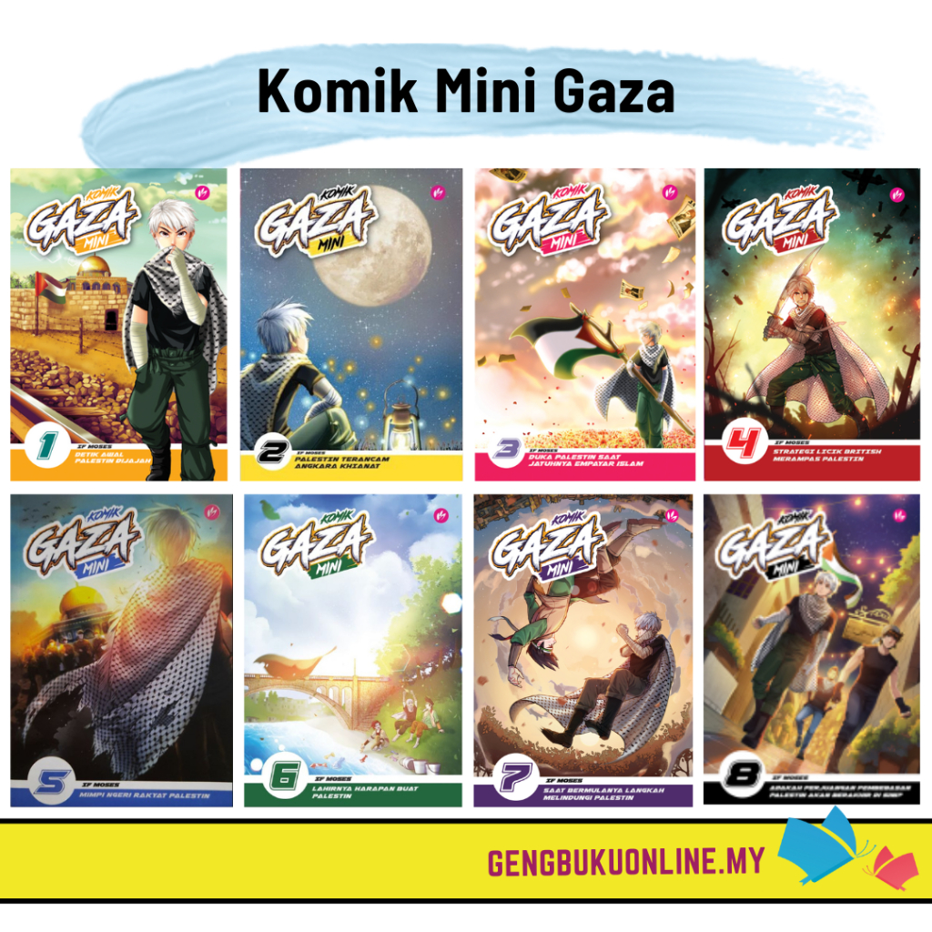 Komik Gaza Mini | Palestin | Shopee Malaysia