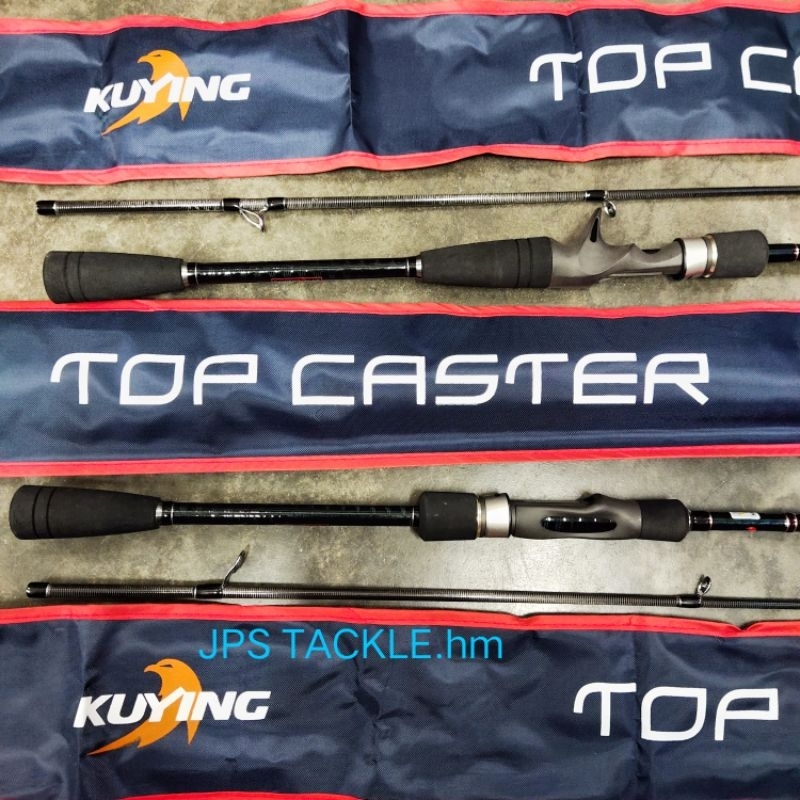 Kuying Top Caster rod kuying casting rod 5-10lb 2pcs joran kuying ...