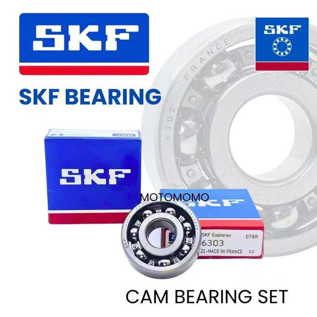SKF CAM BEARING CAM SHAFT BEARING SET YAMAHA LC135 Y15 NMAX155 NVX155 ...