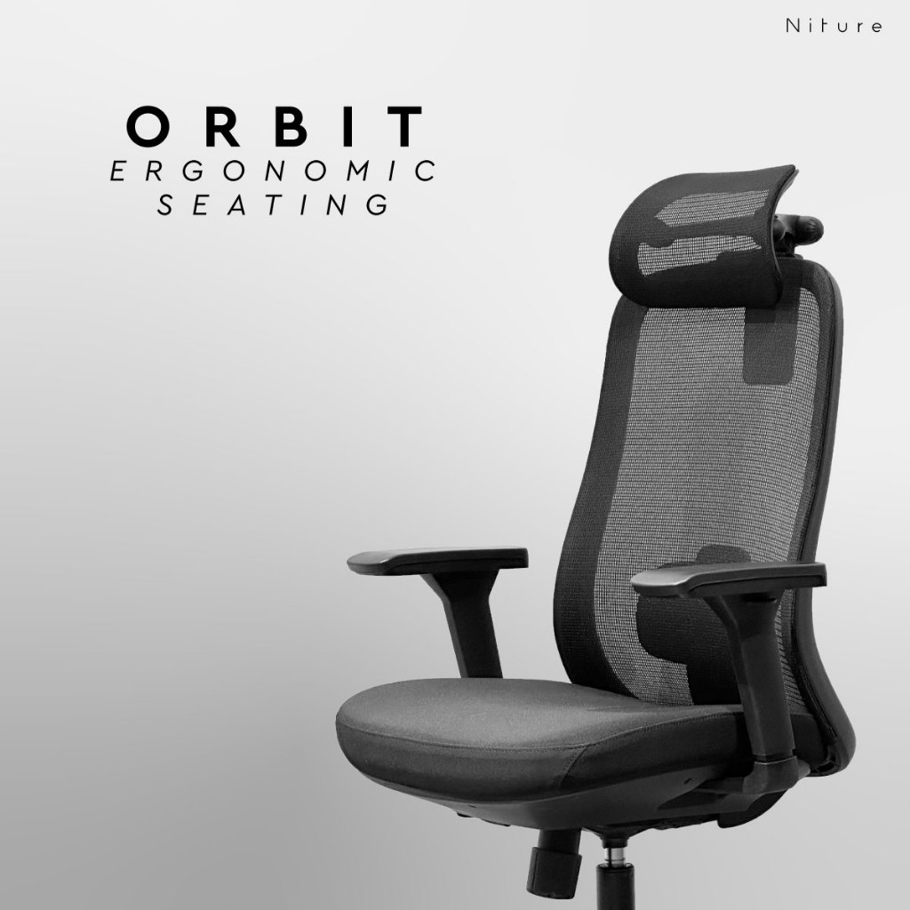 Orbit High Back Chair/Ergonomic Chair/Office Chair | Shopee Malaysia