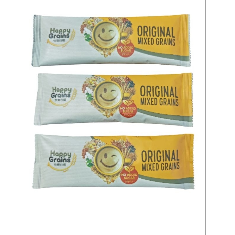 [TKM] Happy Grain Original Mixed Grains 25g x 3 Sachets | Shopee Malaysia