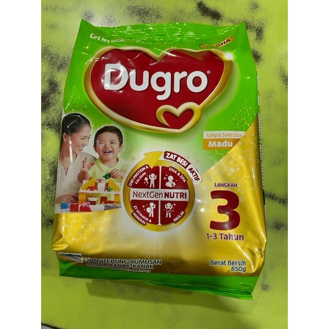 Dumex Dugro Step 3, 4 & 5 -Honey 850g | Shopee Malaysia