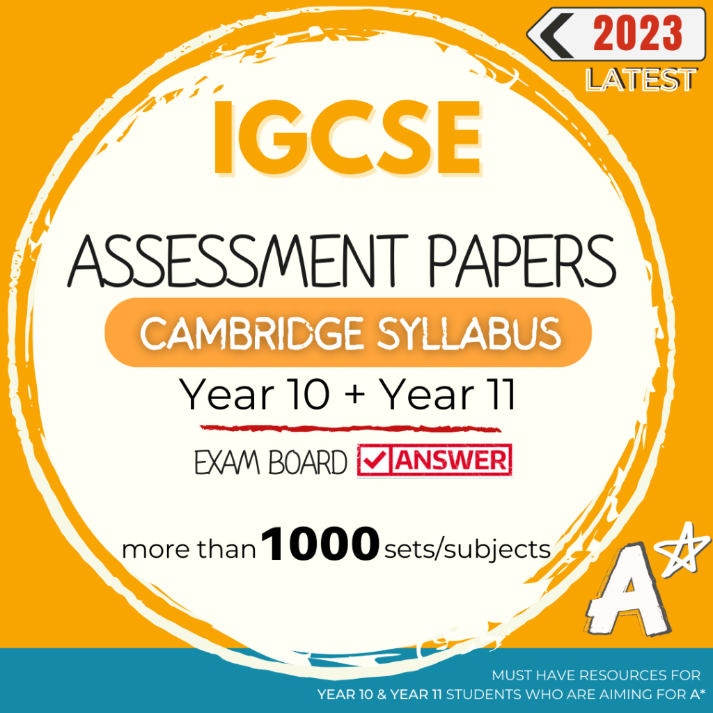 IG1🟩 IGCSE Past Year Paper + Answer | Biology Business Studies ...