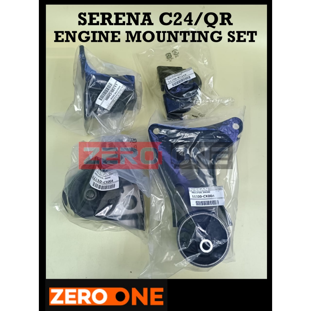 NISSAN SERENA C24/QR ENGINE MOUNTING SET | Shopee Malaysia