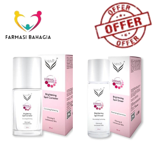 NUVIT DERMAL WHITE BRIGHTENING SERIES (SPOT ERASER/SPOT CORRECTOR ...