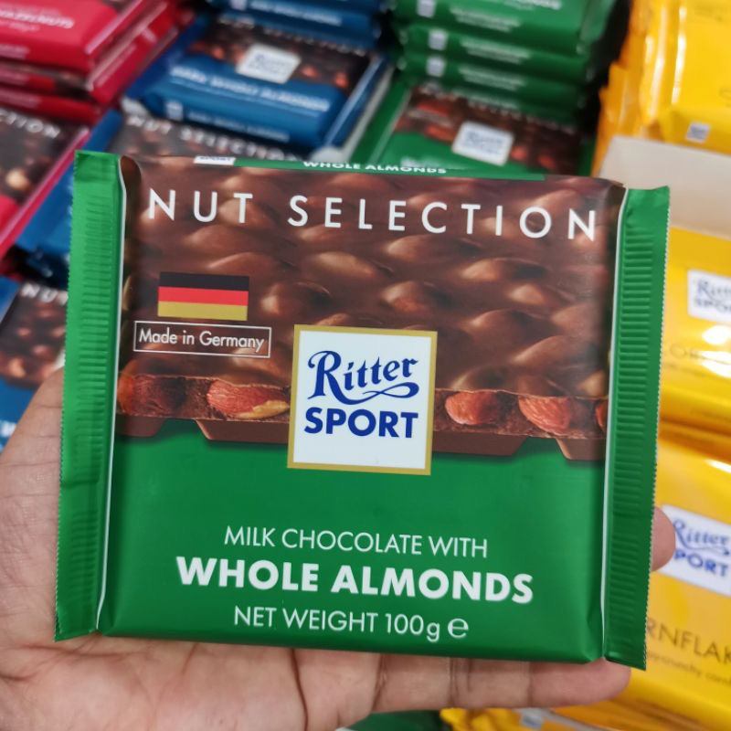 COKLAT LANGKAWI RITTER SPORT BAR 100G ALL Flavour | Shopee Malaysia
