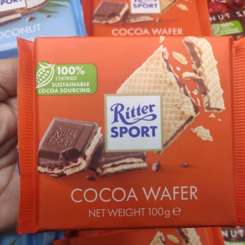 Ritter Sport Cocoa Wafer (100gram) | Shopee Malaysia