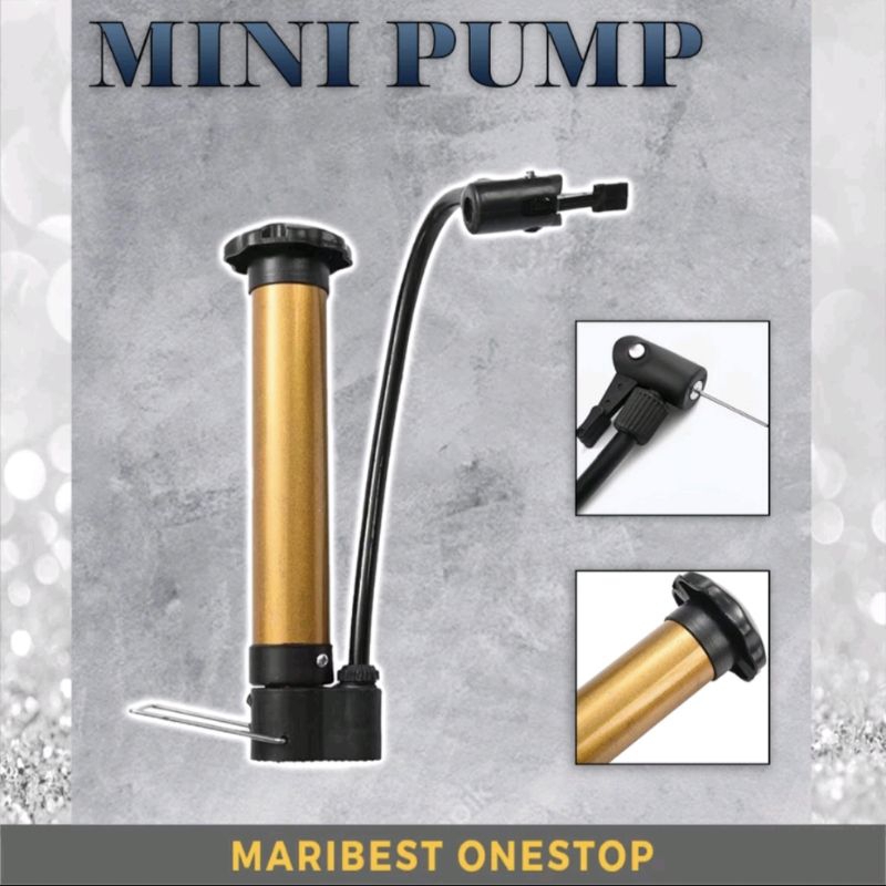 UNIVERSAL MINI AIR PUMP TYER BALL TIBE PAM ANGIN TAYAR TIUB BOLA PUM ...