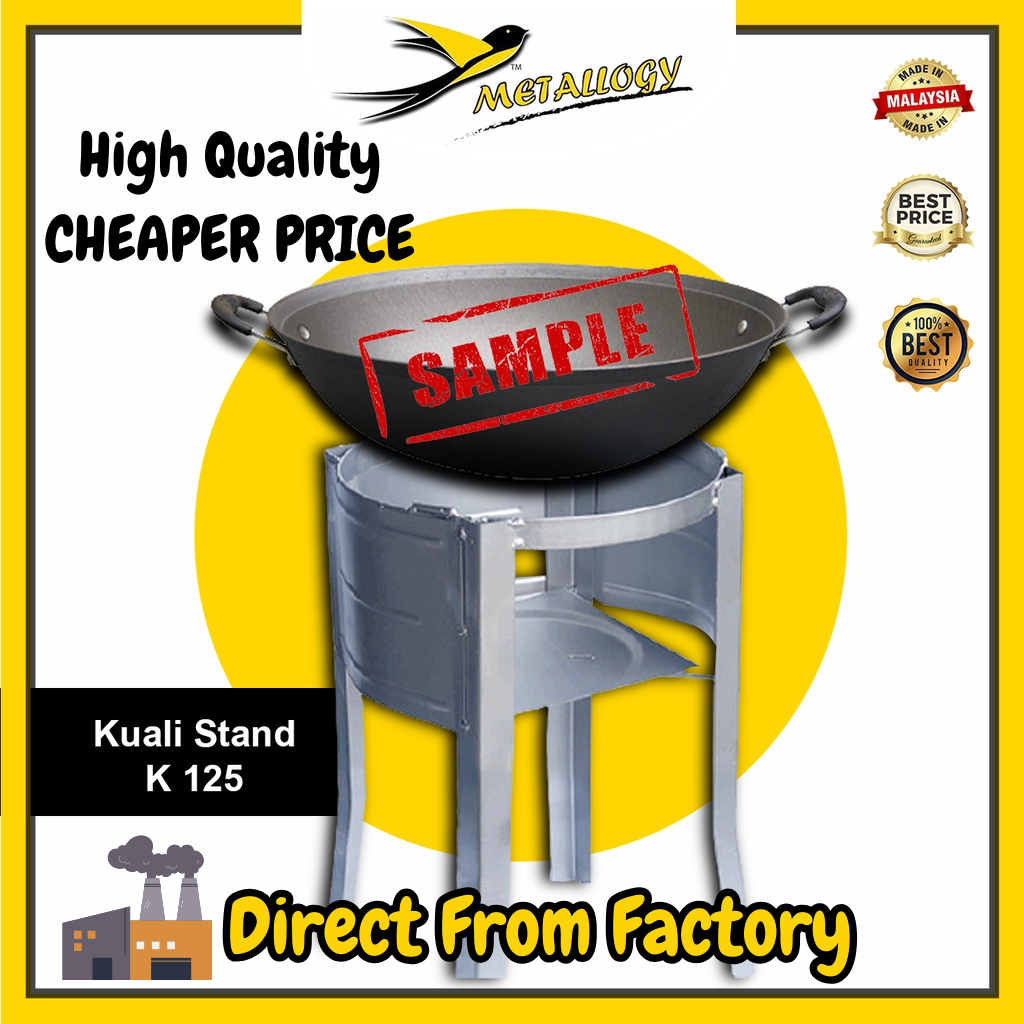 Metallogy Kitchen Gas Stove Stand Kuali Dapur Stand Stove Steel Wok Gas ...