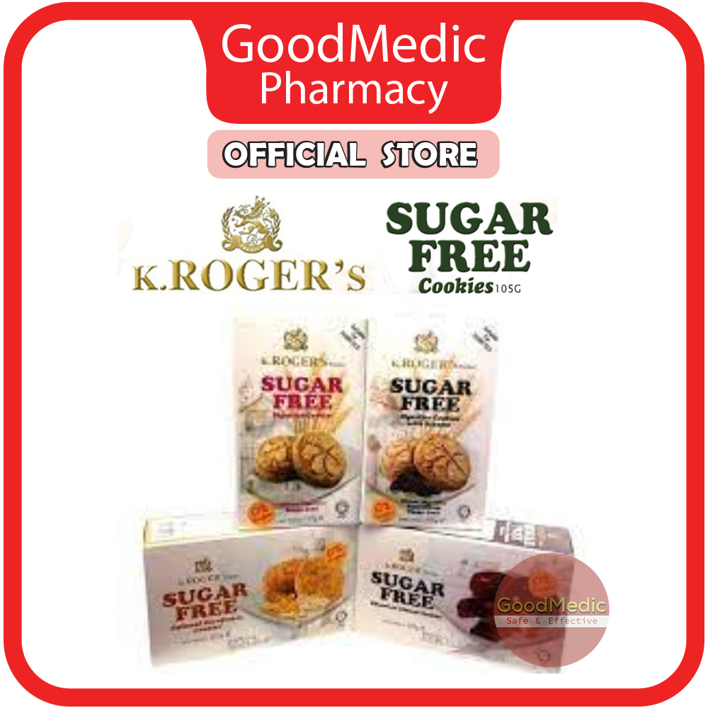 K.Roger's Sugar Free Series Cookies 105g [Digestive/Oatmeal Cornflake ...
