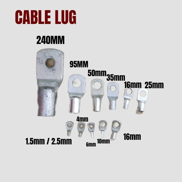 Cable Lug 1.5MM 2.5MM 4MM 6MM 10MM 16MM 25MM RING TERMINAL | Shopee ...