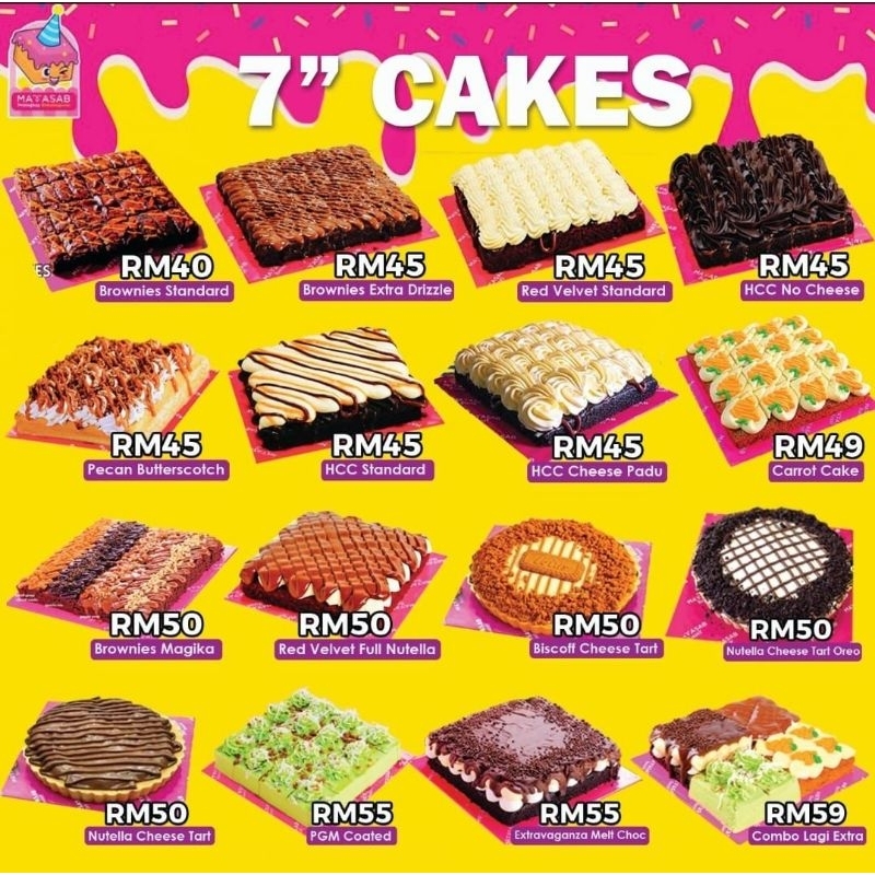 MAMASAB BAKERY KEK PREMIUM HARGA BERPATUTAN ( CHAT SELLER ) | Shopee ...