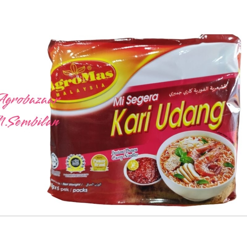 Agromas Mee Kari Udang Segera | Shopee Malaysia