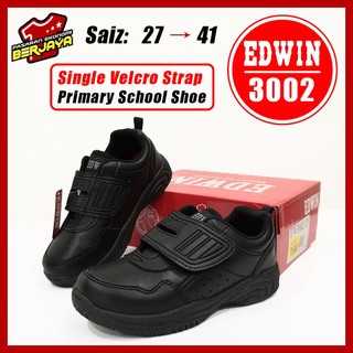 Kasut Sekolah Hitam Edwin #3002 /Black School Shoes/Primary School ...